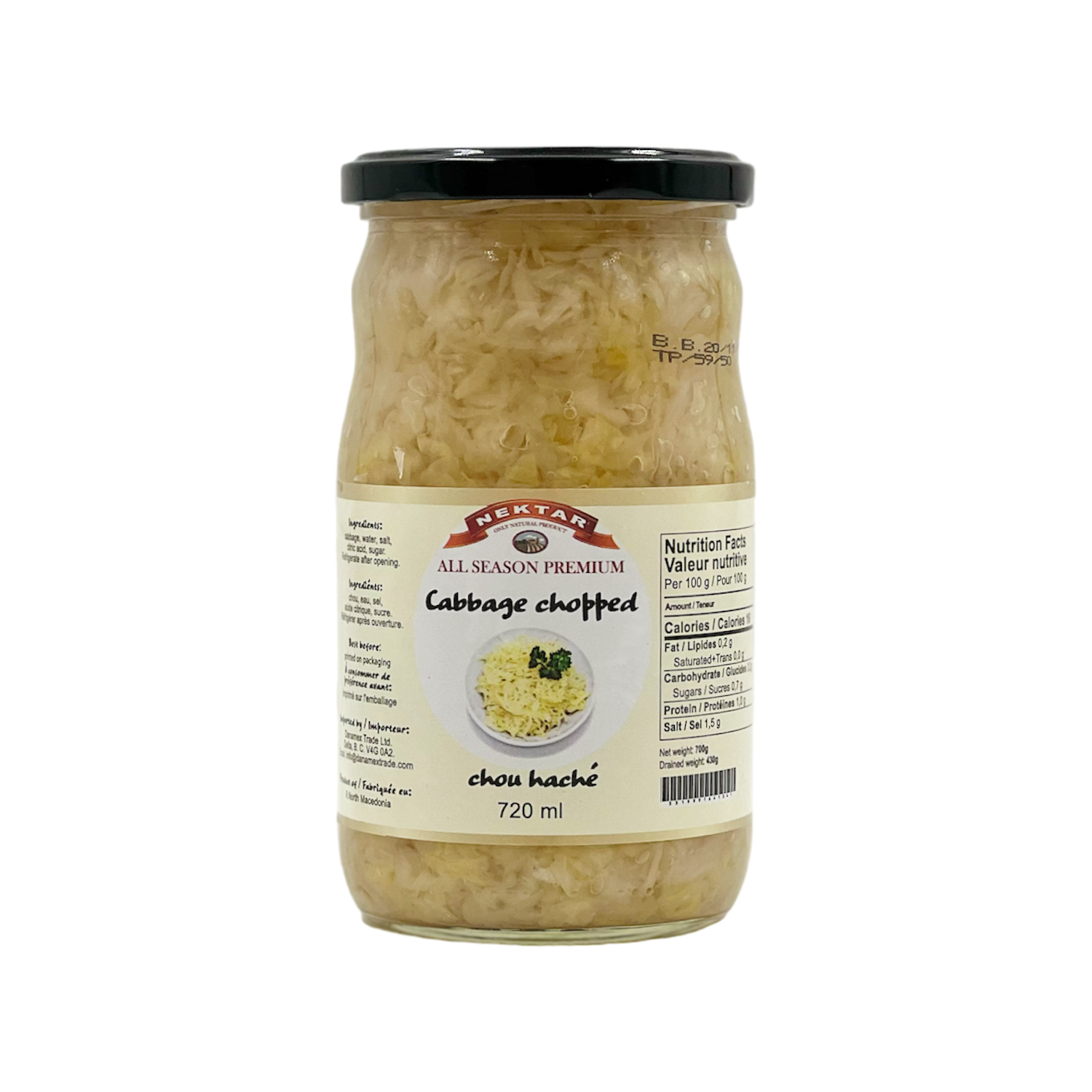 Nektar Shredded Cabbage – Danube Online Inc